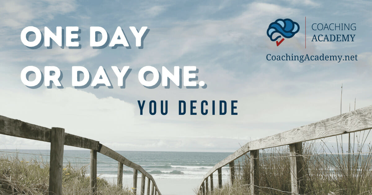 One Day - Coaching Academy